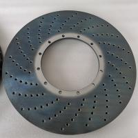 China Car Parts 2pcs Brake Disc 410*36mm Drilled Slot Plating for sale