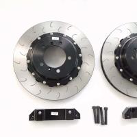 China CNC Aluminum Auto Brake Discs 380*28mm Center Bell Bracket For Porsche 991 Rear for sale