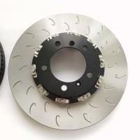 China Porsche 982 Auto Brake Discs 350*34mm J Hook Floating Center Bell for sale