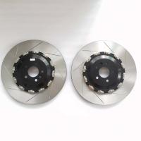 China 8 Slots Cast Iron Brake Disc 410*36mm Floating Center For Audi RS6 for sale
