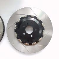 China 8 Slots Cast Iron Brake Disc 410*36mm Floating Center For Audi RS6 for sale