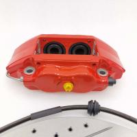 China Aluminum 4 Pot Brake Kit CP7600 With 330*24mm Drilled Slot For IS300 Rear for sale