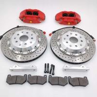 China Aluminum 4 Pot Brake Kit CP7600 With 330*24mm Drilled Slot For IS300 Rear for sale