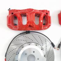 China 8 Pots BM8 Brake Caliper With 410*36mm Drilled Slotted Disc Fit For Infiniti G37X for sale