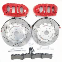 China Alloy Forged 6 Pot Brake Kit Caliper Brembo BM6 With 405*34mm Rear Brake Drum 175mm for sale