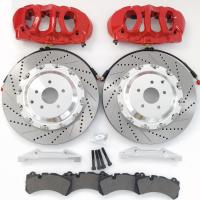 China Alloy Forged 6 Pot Brake Kit Caliper Brembo BM6 With 405*34mm Rear Brake Drum 175mm for sale