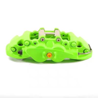 China 6061 Alloy 4 Pot Brake Kit Caliper CP8530 Green Color Painting Fit 355*32mm for sale