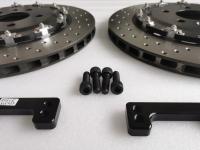 China Rear Enlarged Disc Car Brake Parts 355*22mm Bell Bracket For Audi Rs3 for sale