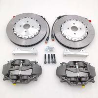 China Nissan 4 Pot Brake Caliper 9448 Original 355*32mm J Hook Disc for sale