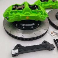 China Alloy Cast 6 Pot Brake Kit Green Caliper 362*32mm J Hook Disc For Mazda CX5 for sale