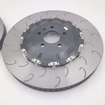 China AP8521 Auto Brake Discs 390*36mm J Hook Floating Disc Bell For Audi RS3 for sale
