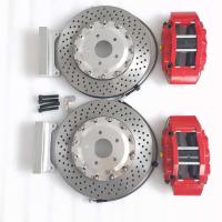 China CP5555 6 Pots Brake Caliper With 362*32mm Drilled Disc For EVO8 for sale