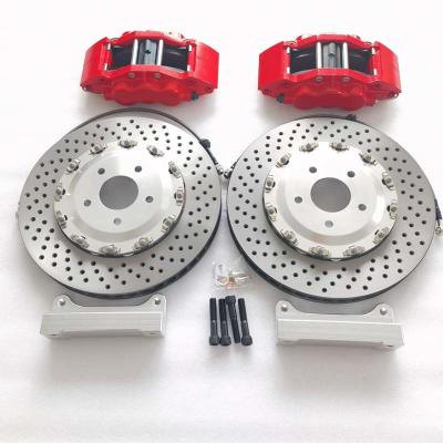 China CP5555 6 Pots Brake Caliper With 362*32mm Drilled Disc For EVO8 for sale