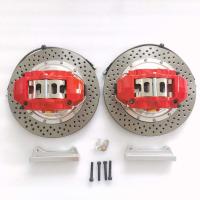 China AP9202 4 Pots Brake Caliper With 355*28mm For Mitsubishi EVO8 Rear for sale
