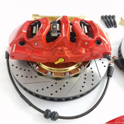 China MK4 6 Pot Brake Kit Caliper Brembo BM6 Disc 355*32mm Drilled Slot for sale