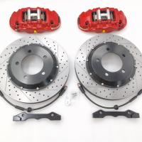 China CP8530 4 Pots Brake Caliper With 355*32mm Drilled Disc For LX570 Rear for sale