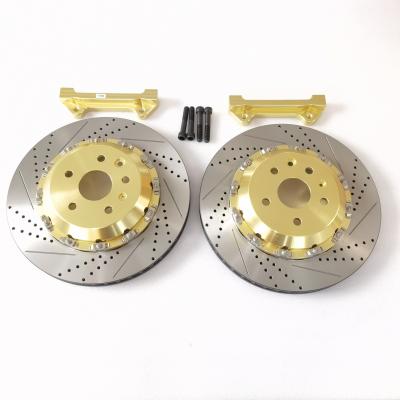 China Jekit Rear 355*28mm Drilled Disc Center Cap Bracket For Supra TT for sale