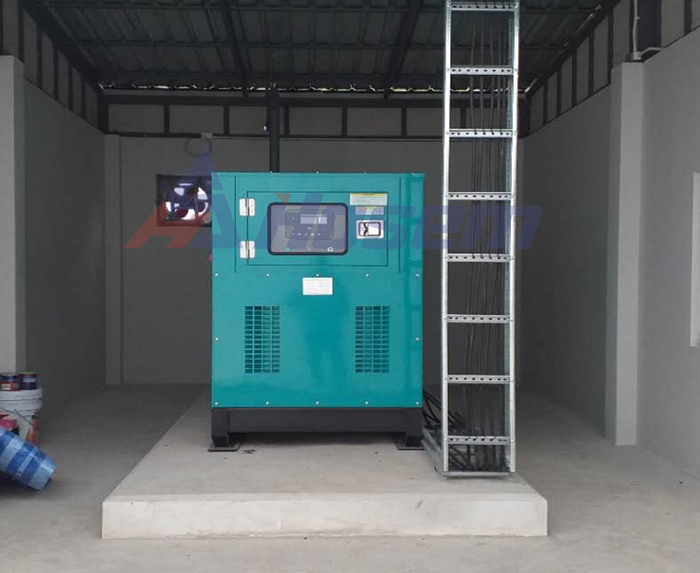 Hosem Power 125kVA Diesel Generator Powered by Cummins Diesel Engine Install in Thailand