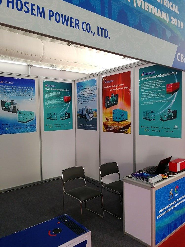 Fuzhou Hosem Power Co., ltd. Join CAEXPO MACHANICAL & ELECTRICAL PRODUCTS EXHIBITIONFor Diesel Generator Business