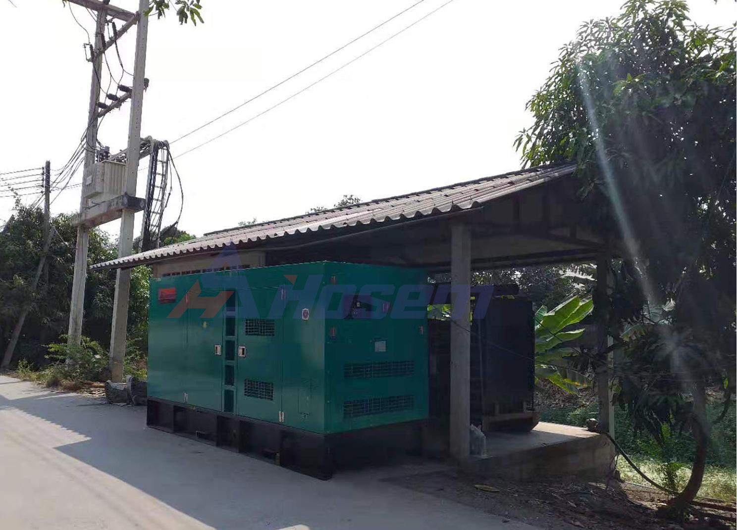 Supply the diesel generator set installation services all over the world.