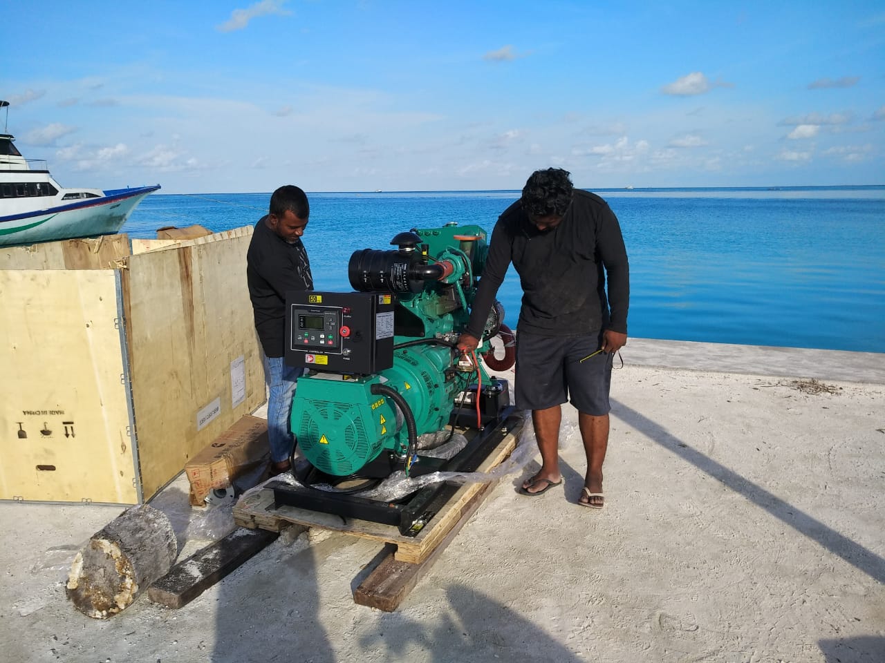 Cummins Marine Generator Maldievs