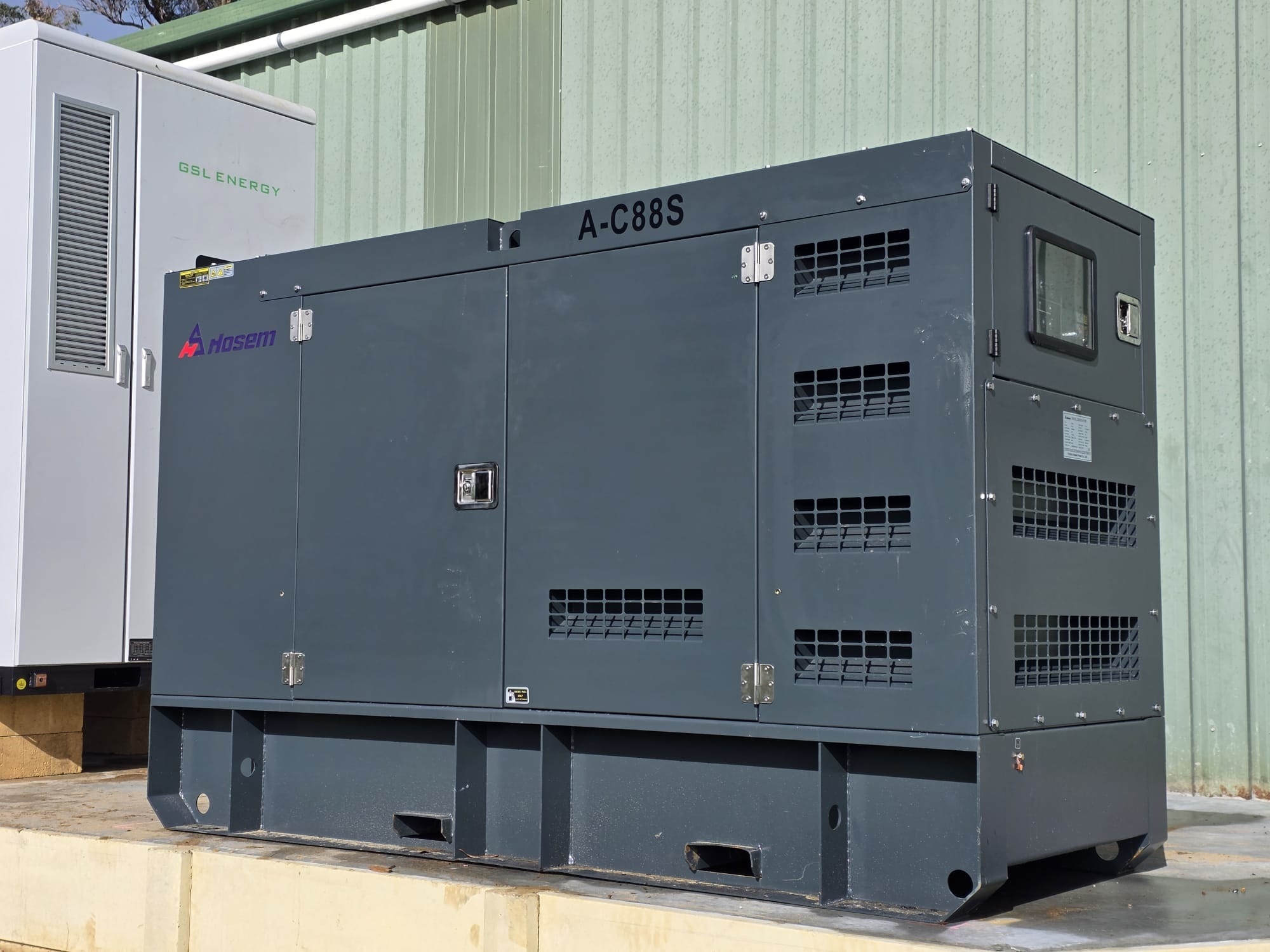 Generator installed in Australia