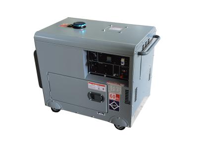 China Super Quite Industrial Generator Set 7kw Diesel Generator Single Cylinder 3000RPM for sale