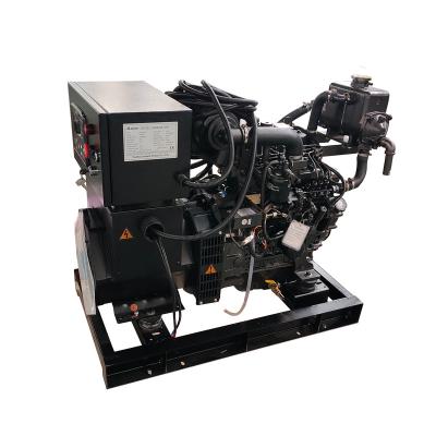 China Small Boats 10kw Marine Emergency Generator 3 Cylinder for sale
