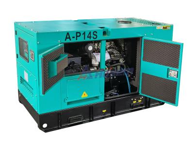 China Perkins A-P14 Diesel Generator Set 400/230V 1500 Rpm 10kW Prime Power Low Noise Level At 7 Meters for sale