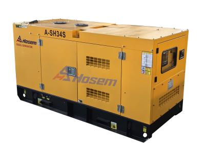 China 34kVA Silent Canopy SDEC Diesel Generator China Factory 30kVA  Brand New Home Use for sale