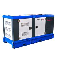 China 4-cylinder diesel generator| 48kVA Soundproof by Isuzu diesel engine for sale