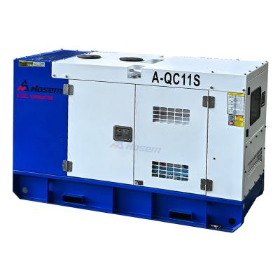 China 10kVA Quanchai Diesel Generator – Soundproof Prime Power for Home Use for sale