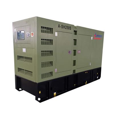 China 200kVA Soundproof Diesel Generator with SDEC Engine | Hosem Power for sale
