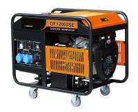 China Small Power Machine 7kVA Portable Gasoline Generator for sale