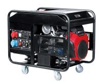 China 17L Fuel Tank Single Phase 10HP Portable Welding Generator for sale