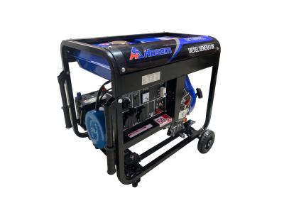 China 7000 Watt Electric Start Diesel Generator Set Portable for sale