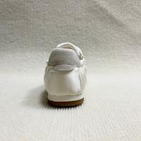 China Women casual silk shoes with cotton make white color and low-cut for sale