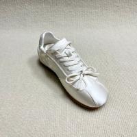 China Women casual silk shoes with cotton make white color and low-cut for sale