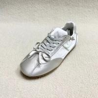 China Women comfort silk shoes with cotton make silver color and low-cut for sale