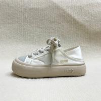 China Heightening Platform Sneakers Women Silk Upper Running Shoes For Women for sale