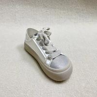 China Heightening Platform Sneakers Women Silk Upper Running Shoes For Women for sale
