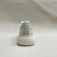 China Women white classic and comfort sneaker with silk lace daily use for sale