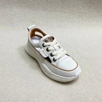 China Flat Hollow Women Leather Sandals Breathable Casual Shoes And Lace Up for sale