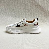 China Flat Hollow Women Leather Sandals Breathable Casual Shoes And Lace Up for sale