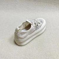 China Women casual fashion shoes with breathable meth surface and lace up for sale