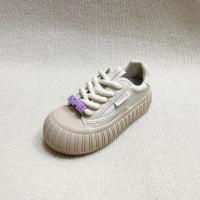 China Women casual leather shoes with thick soled and in fashion style for sale