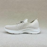 China Bottom Light Soft White Trainers Breathable Ladies Sport Shoes Athletic for sale