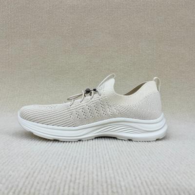 China Bottom Light Soft White Trainers Breathable Ladies Sport Shoes Athletic for sale