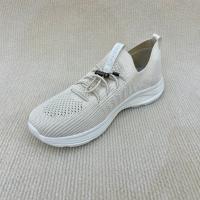 China Bottom Light Soft White Trainers Breathable Ladies Sport Shoes Athletic for sale