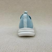 China Stylish blue soft bottom breathable ladies sport running shoes athletic for sale